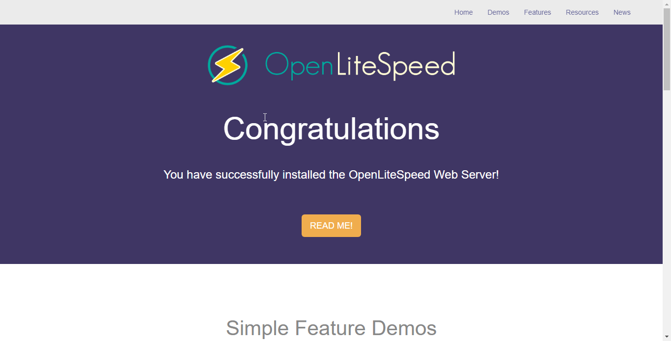 CrownCloud Wiki - How To Install The OpenLiteSpeed Web Server On CentOS 8