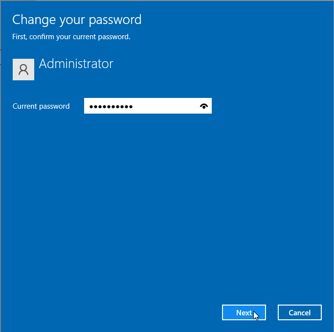CrownCloud Wiki - How To Change Password On Windows Server
