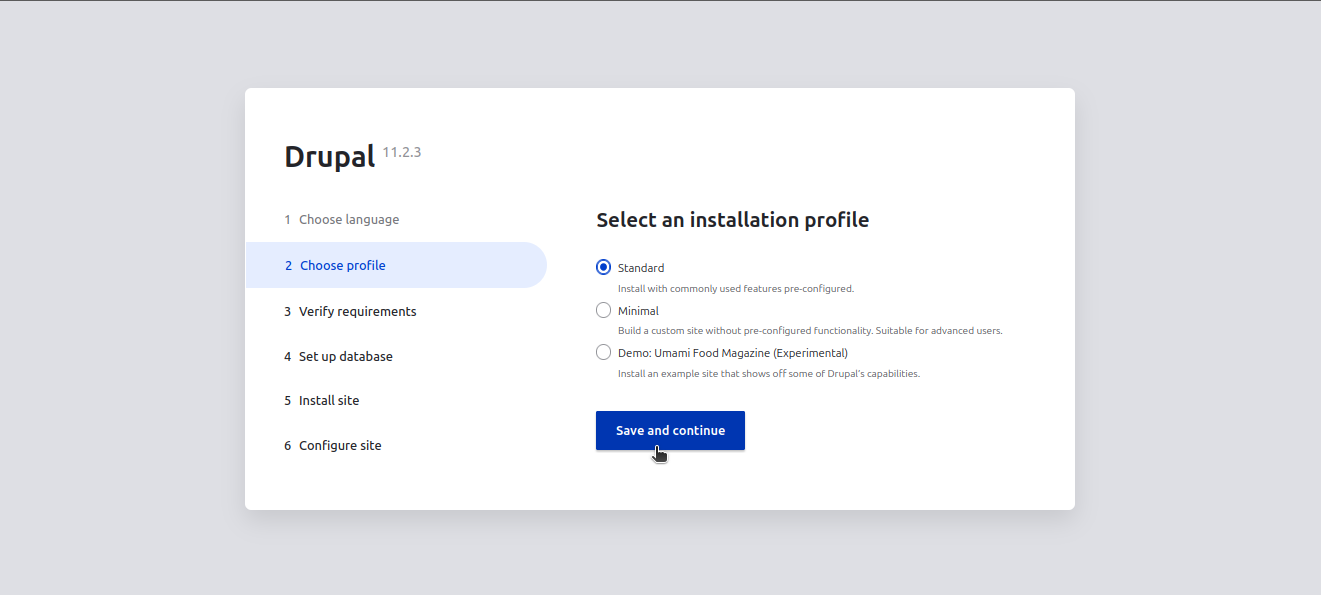CrownCloud Wiki - How To Install Drupal On Debian 13