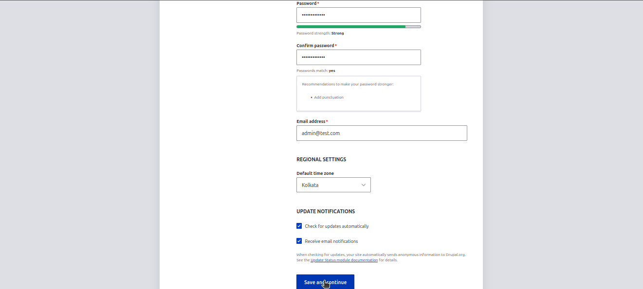 CrownCloud Wiki - How To Install Drupal On Debian 13