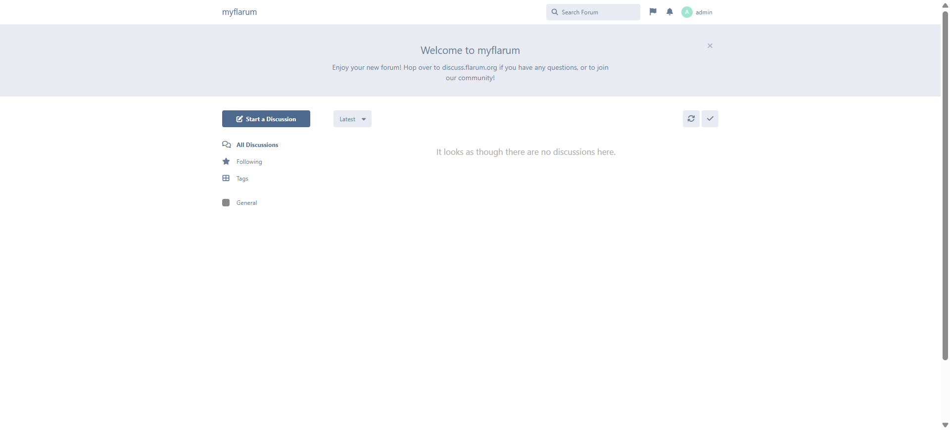 CrownCloud Wiki - How To Install Flarum On Debian 13
