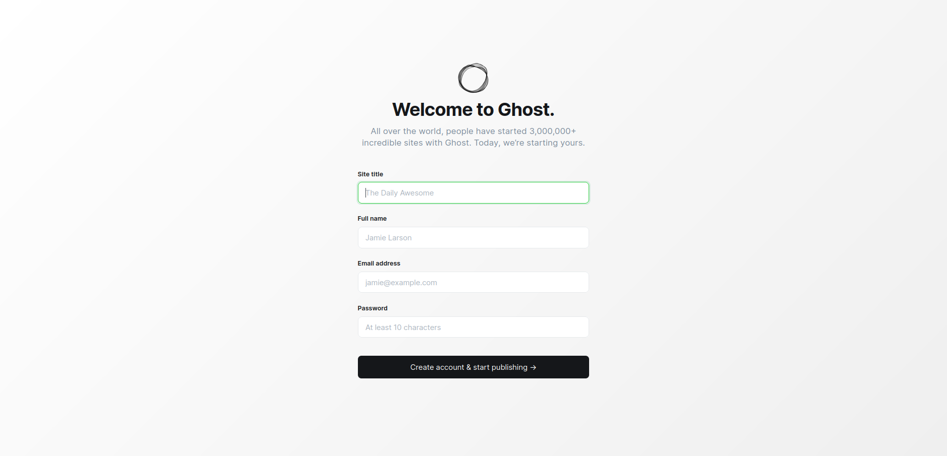 CrownCloud Wiki - How To Install Ghost CMS On Debian 13