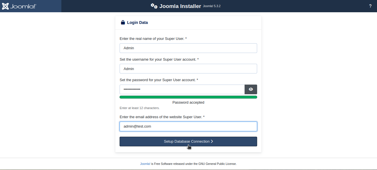 CrownCloud Wiki - How To Install Joomla On Debian 13