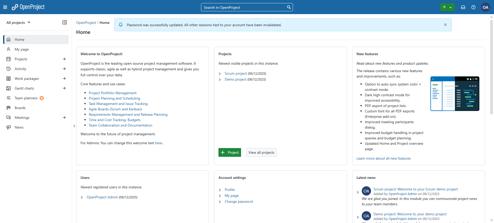 CrownCloud Wiki - How To Install OpenProject On AlmaLinux 9