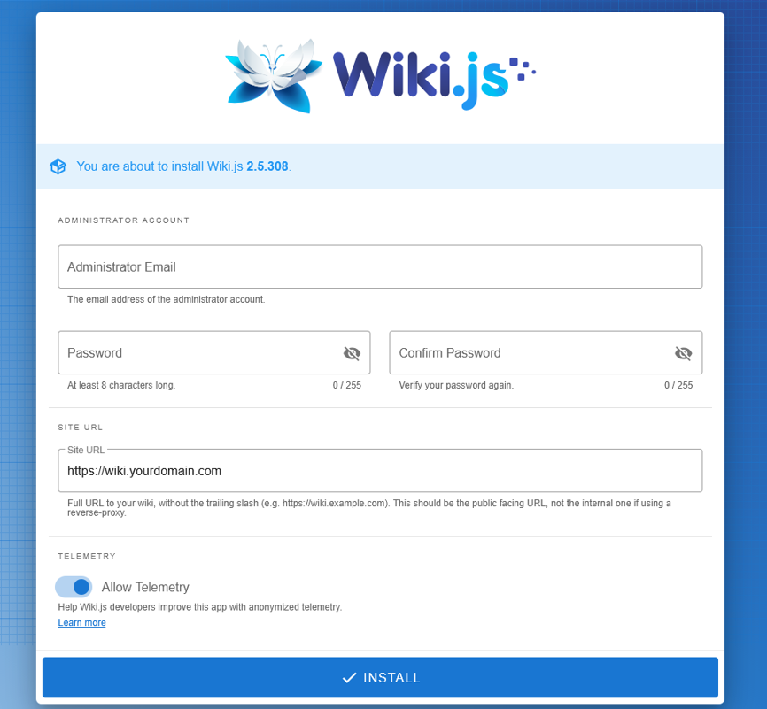 CrownCloud Wiki - How To Install And Configure Wiki Js On Ubuntu 25 10